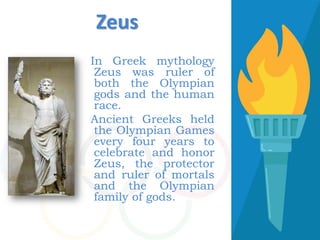 The Olympic games powerpoint presentation | PDF