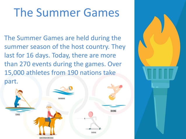 The Olympic games powerpoint presentation | PDF