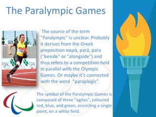 The Olympic games powerpoint presentation | PDF