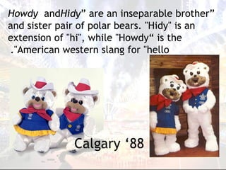 Olympic Games Mascots | PPT