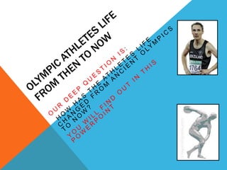 Olympic athletes life | PPT