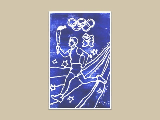 Olympic Games unite the world - Engraving art | PPTX