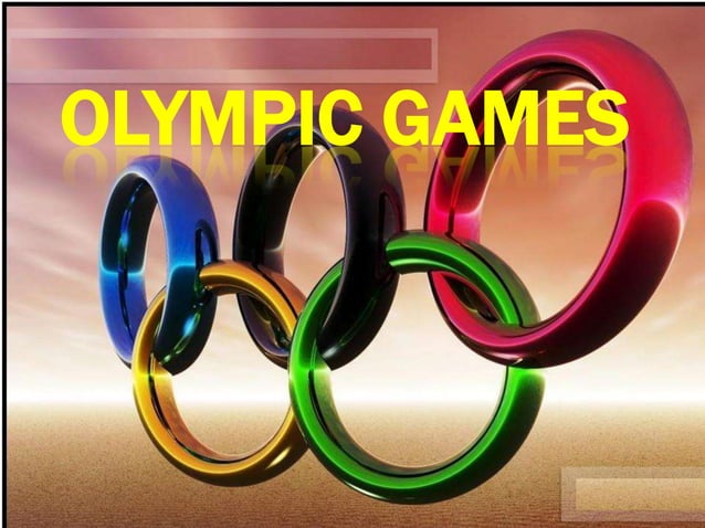Olympic games | PPT