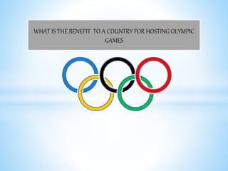 Olympic games | PPTX