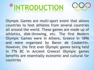 Olympic games | PPTX