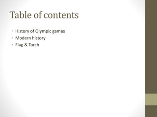 Olympic games | PPTX | Summer Olympic Sports | Olympic Sports