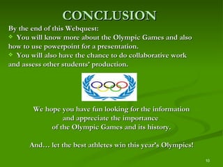 Olympic games 2012 | PPT