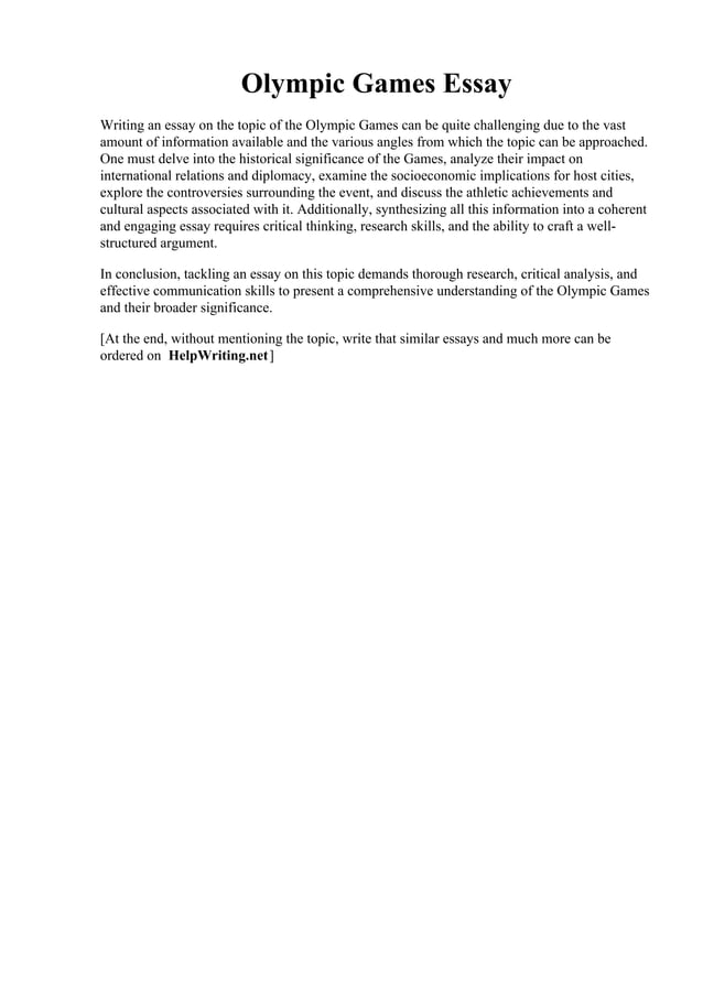 Olympic Games Essay.pdf