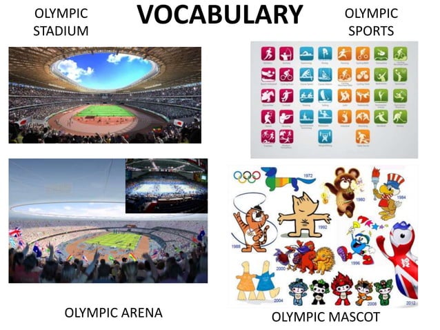 Olympic games vocabulary & actions | PPT