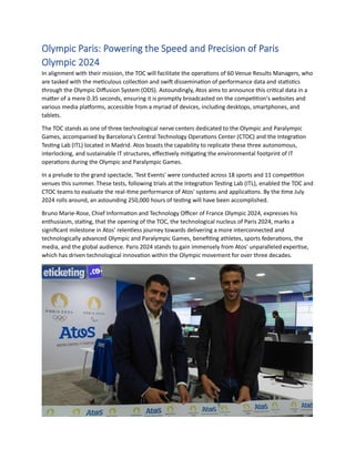 Olympic Paris How Atos is Powering Olympic 2024 & Paralympic Games.pdf