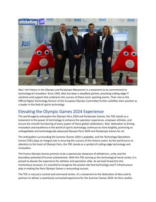 Olympic Paris How Atos is Powering Olympic 2024 & Paralympic Games.pdf