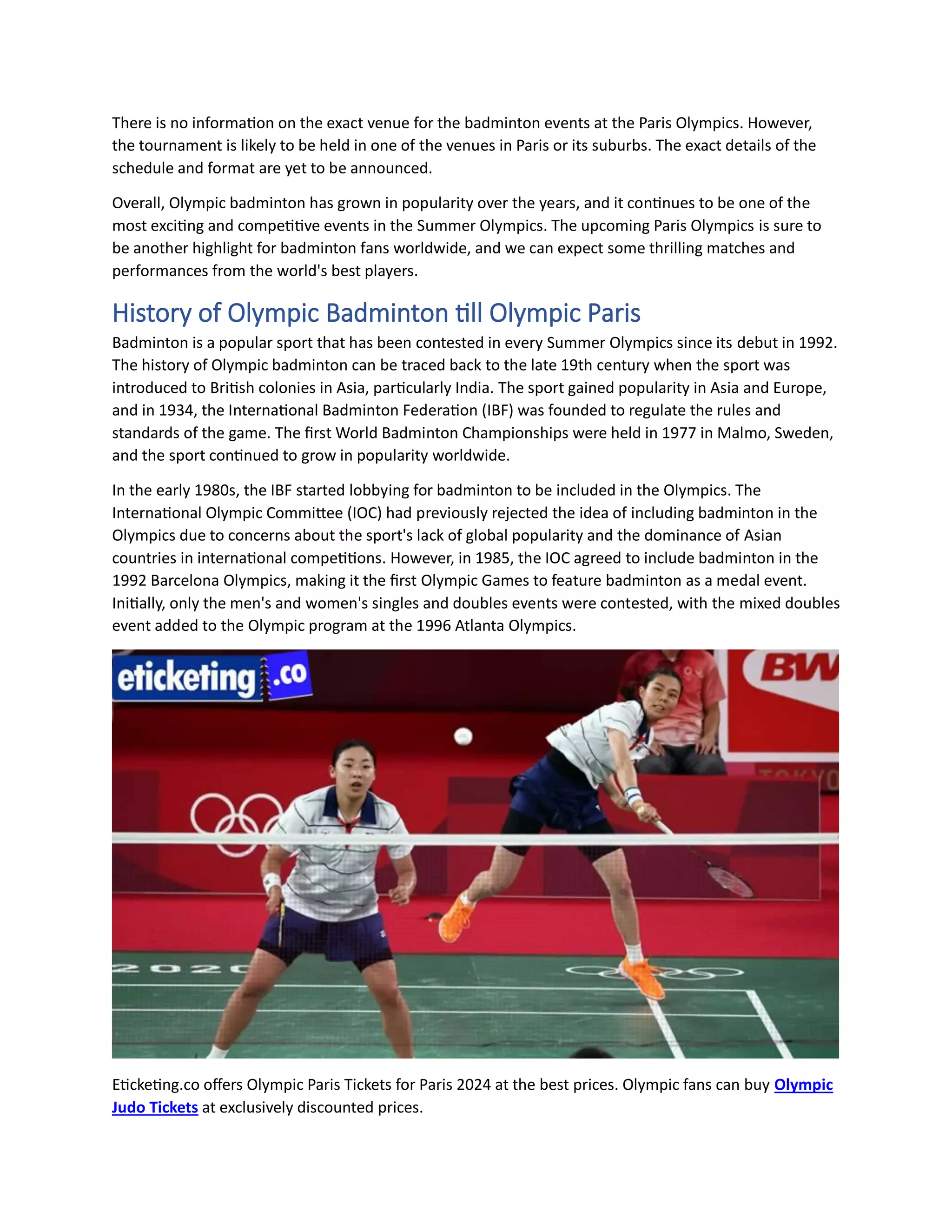 Olympic Paris Olympic Badminton complete info till Paris 2024.pdf