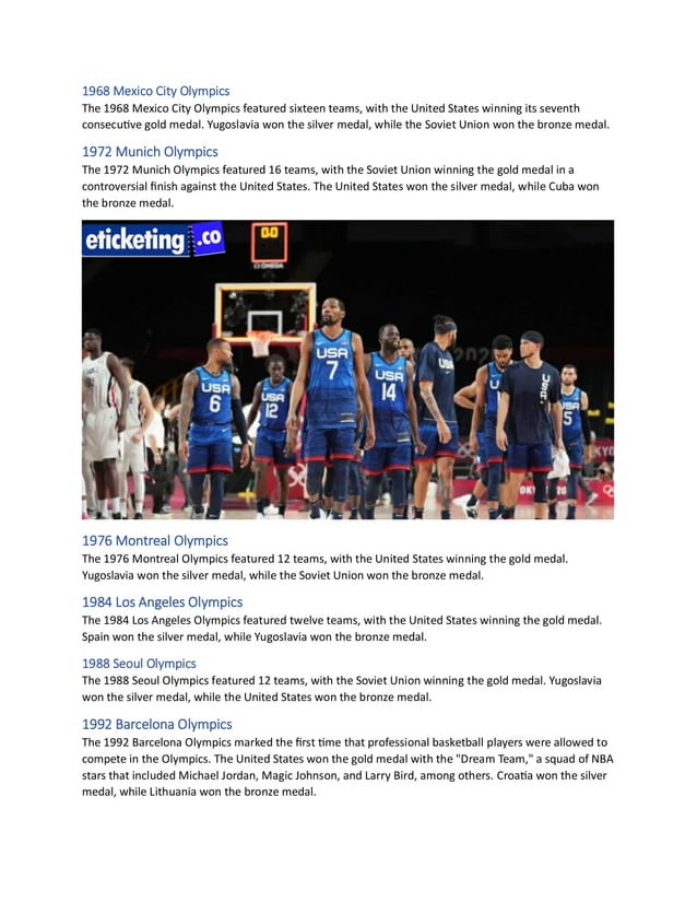 Olympic Paris Olympic Basketball complete info till France Olympic.pdf