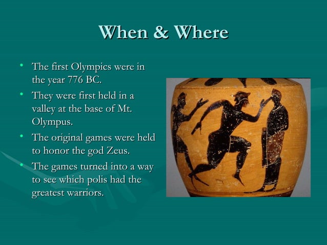 Ancient Olympics | PPT | Track and Field | Sports