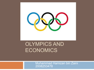 Olympics and Econs | PPTX