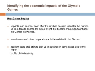 Olympics and Econs | PPTX