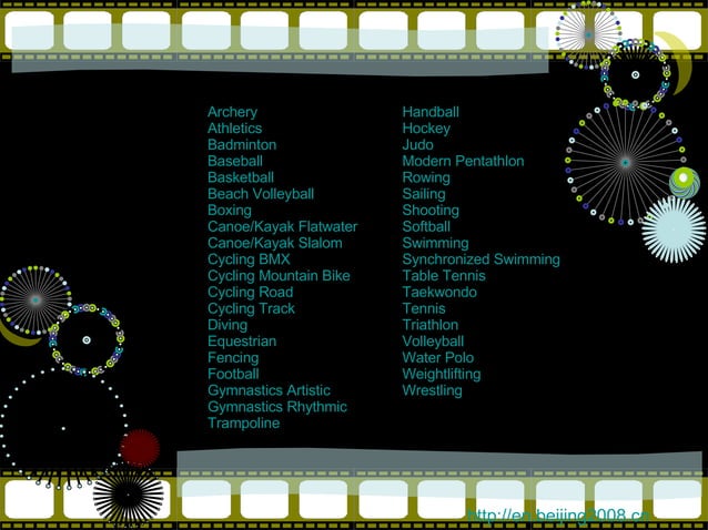 Olympics SCOREBOARD - Top Countries and Sports 8-13-08 | PPT