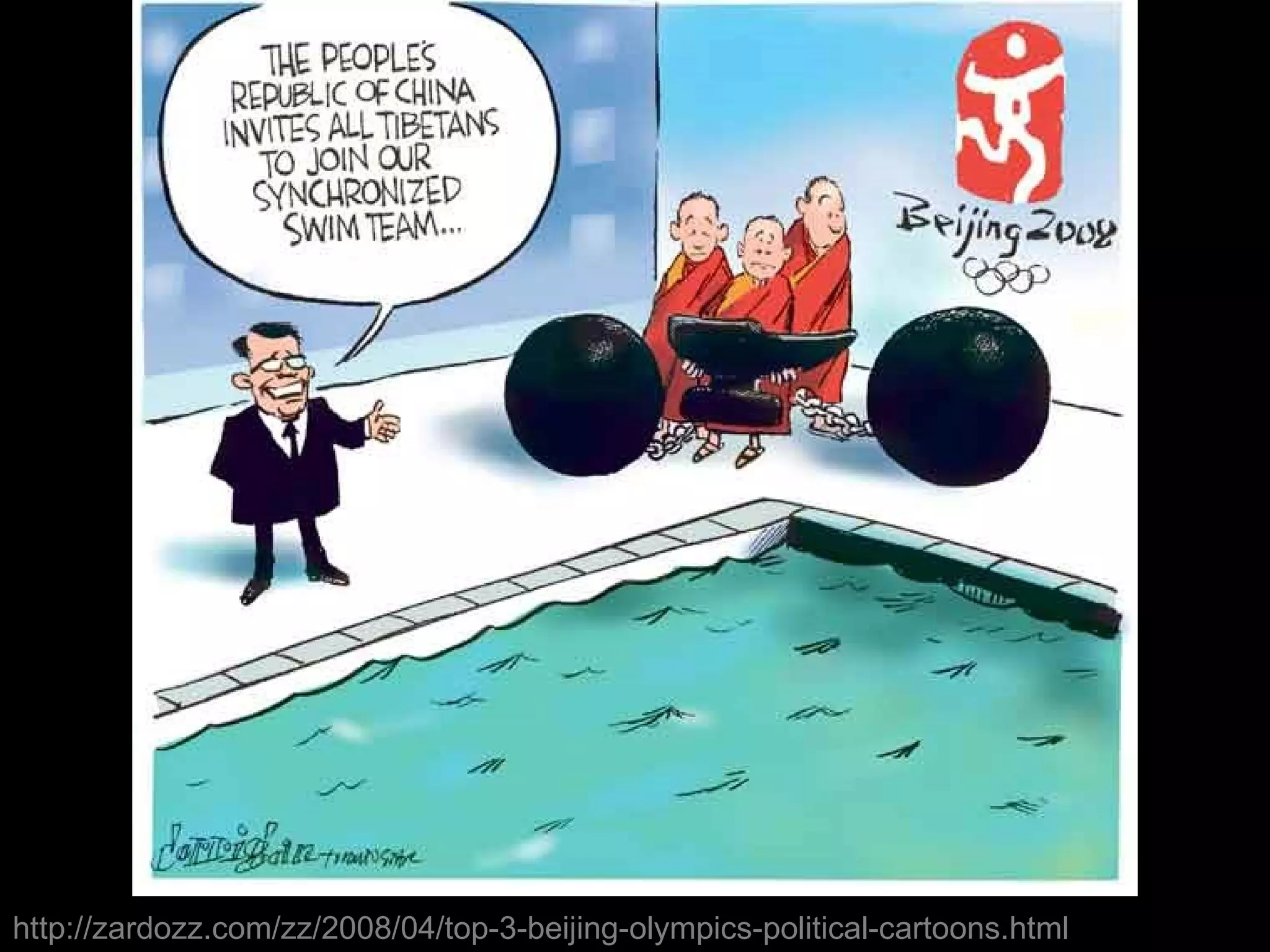 Political Satire - Beijing 2008 Olympics | PPT