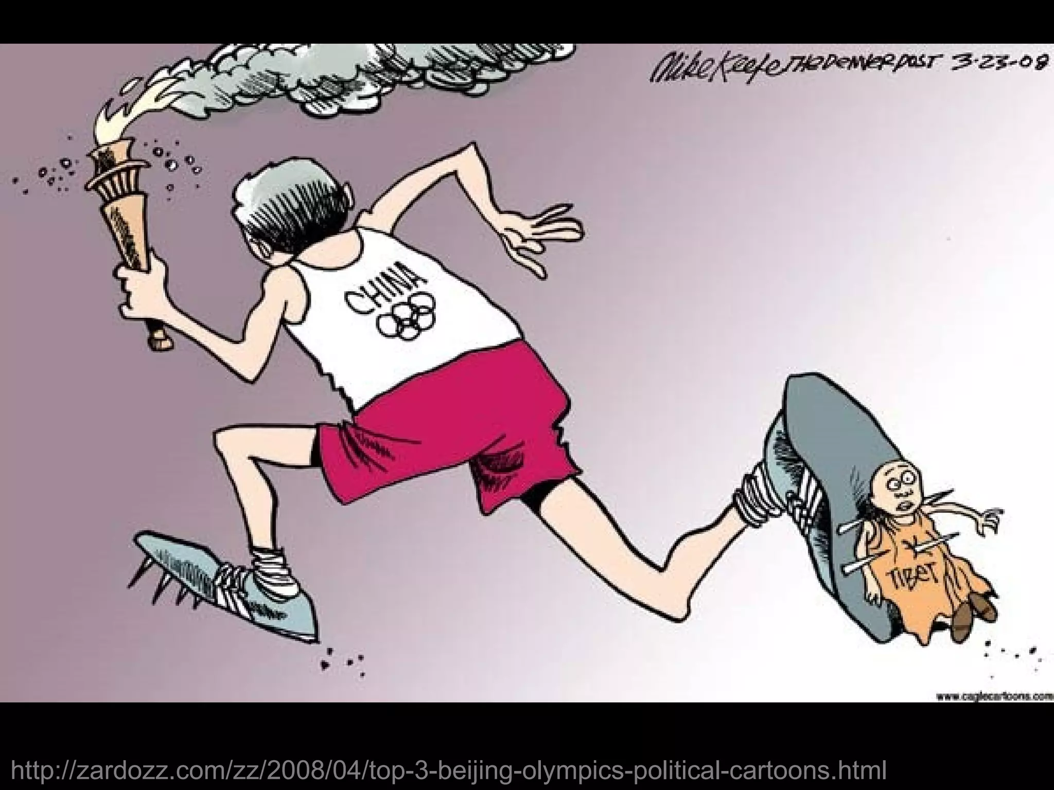 Political Satire - Beijing 2008 Olympics | PPT