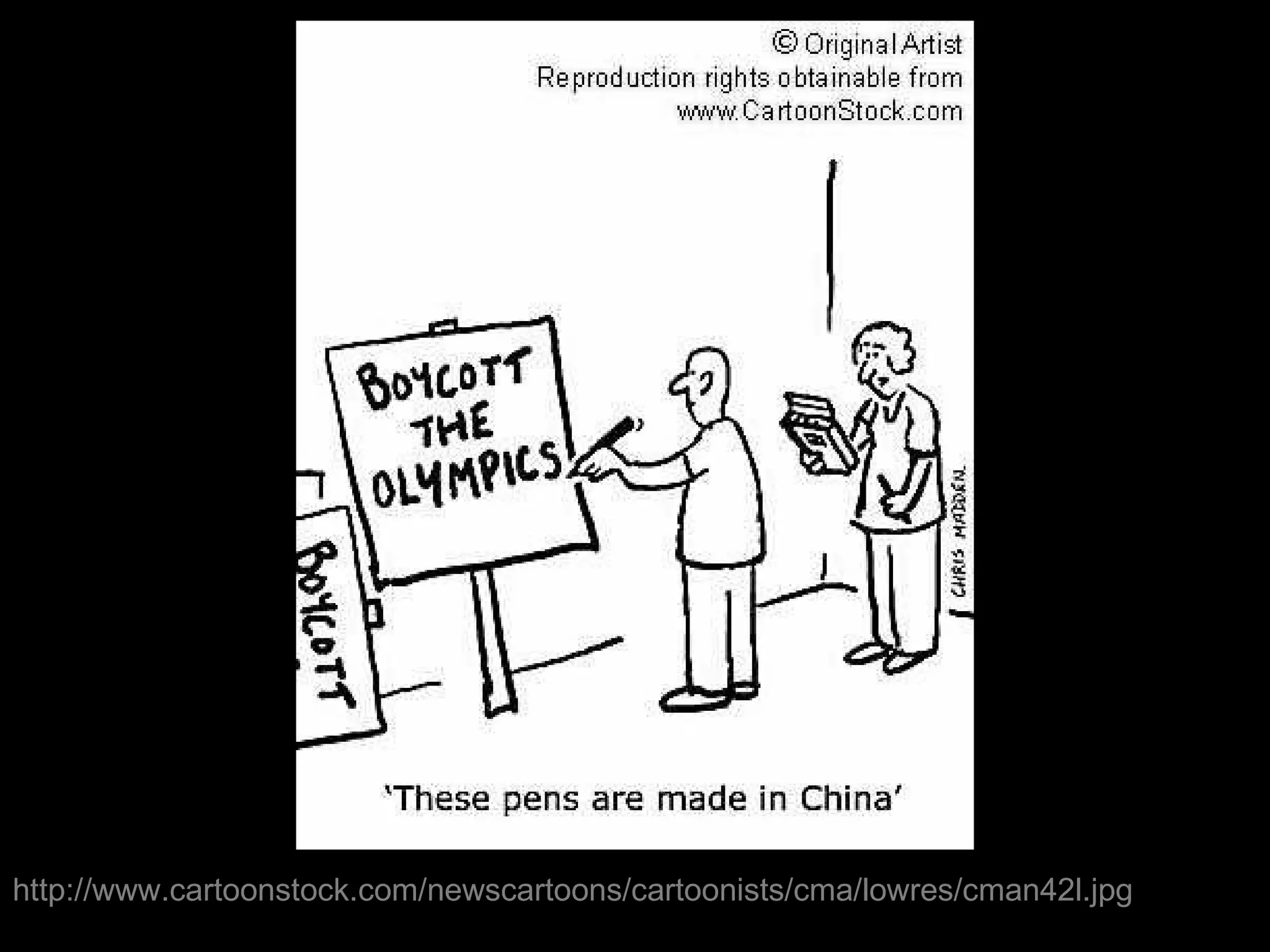 Political Satire - Beijing 2008 Olympics | PPT