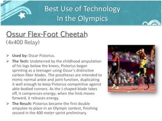 Olympics: Technical Advances | PPT