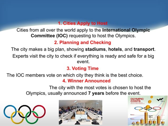 power point presentation of the olympic host cities | PPT