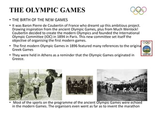 All information about Olympics like history, etc. | PDF