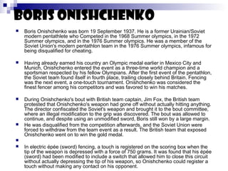 Hillary's Olympic values inquiry | PPT