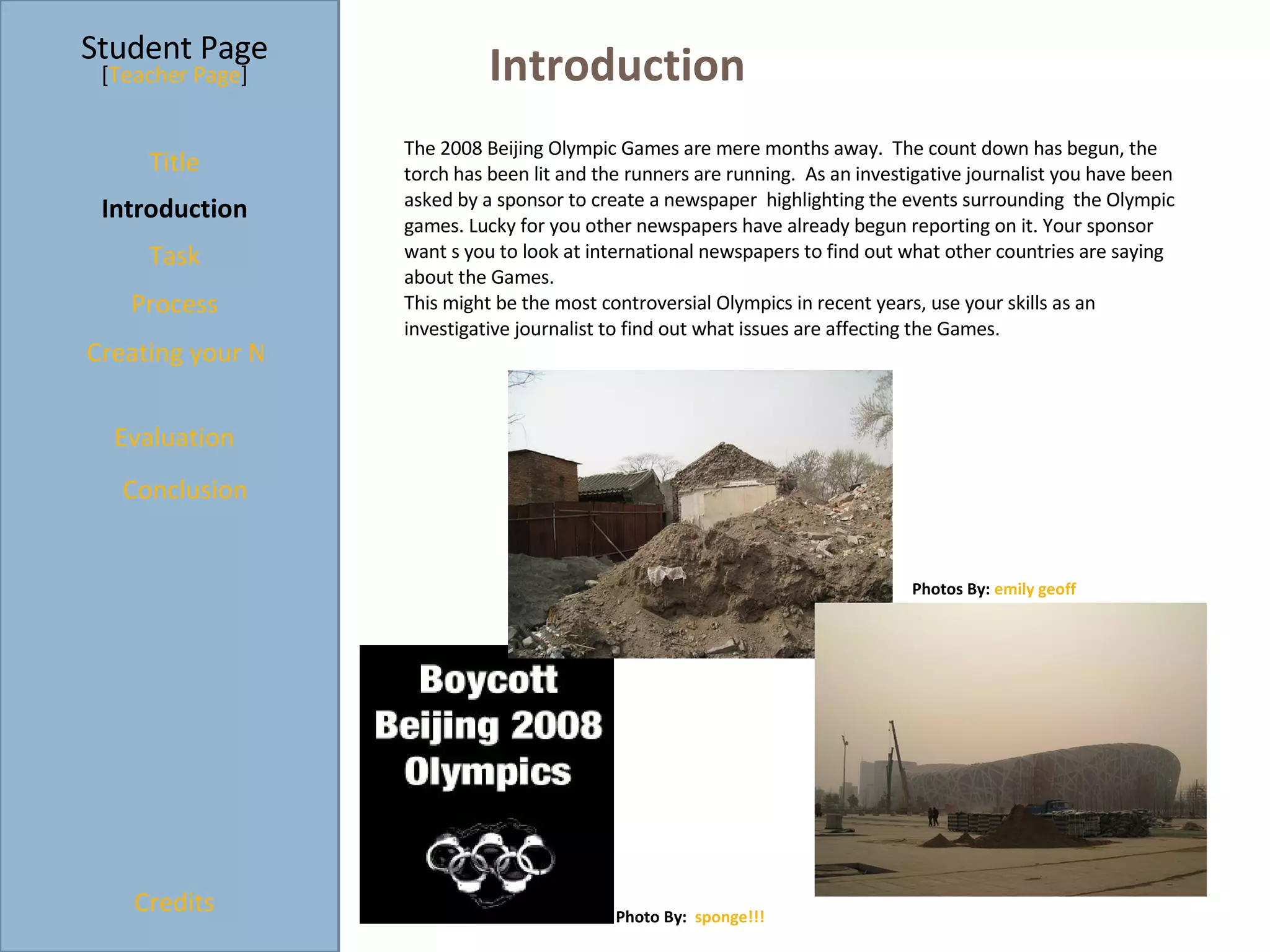 Olympic WebQuest | PPT | Summer Olympic Sports | Olympic Sports