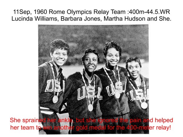 Olympic wonder Wilma Rudolph | PPT