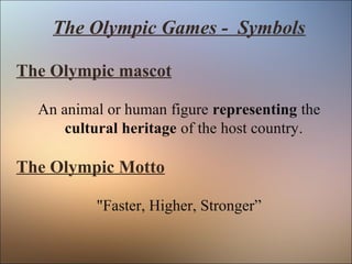 Olympic Games | PPT
