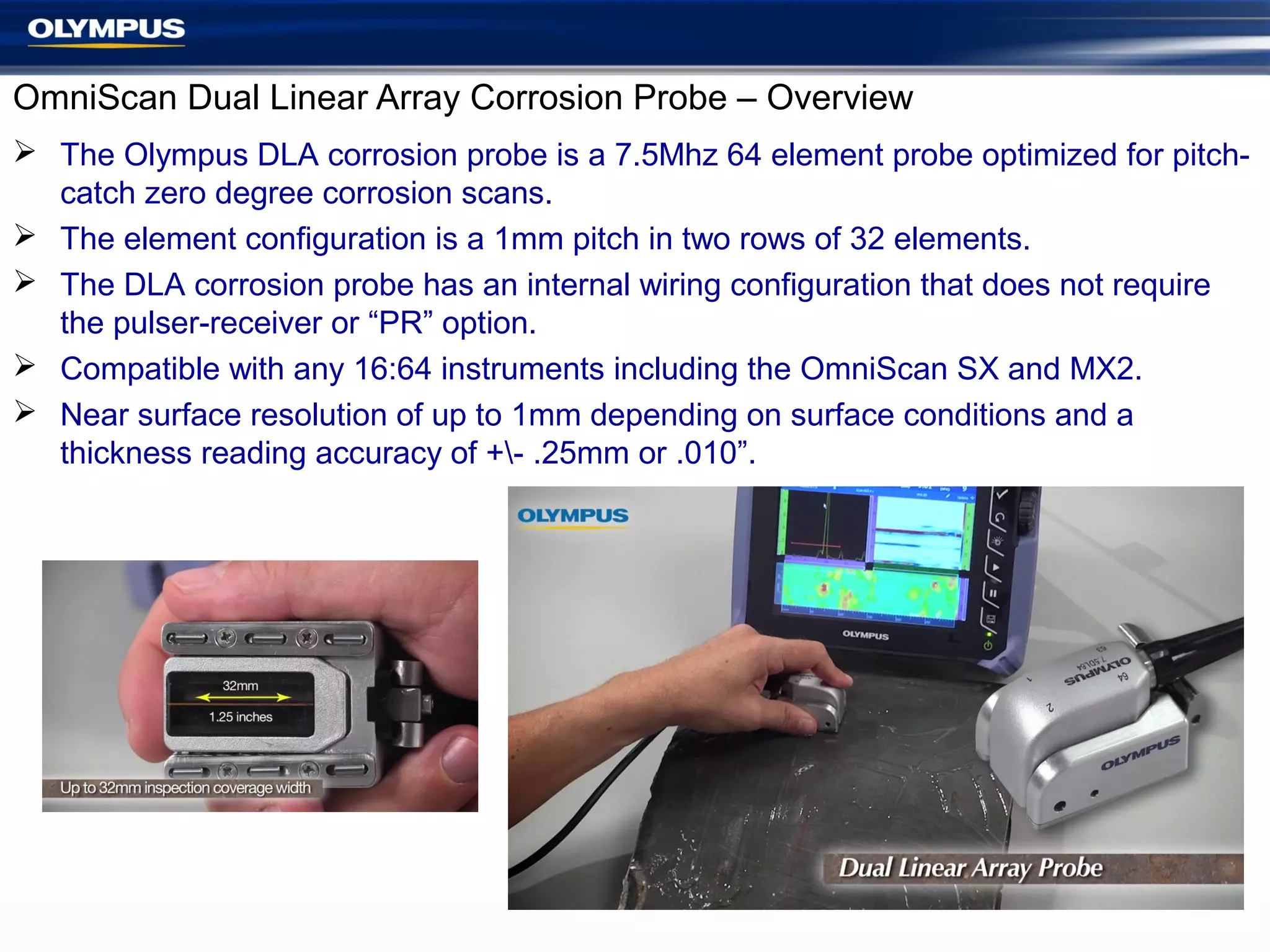 Dual Linear Array Probe for Corrosion Imaging | PPT