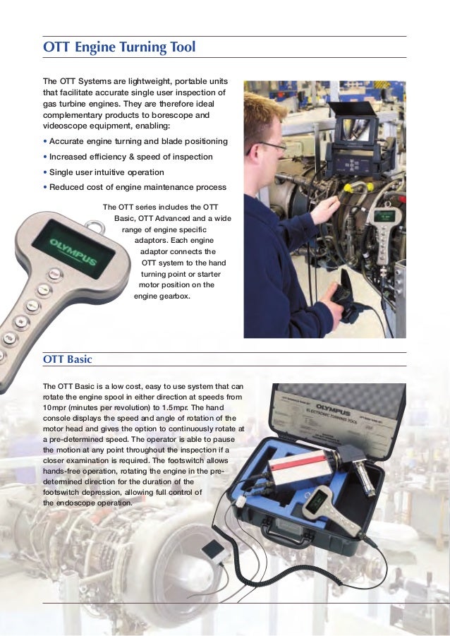 Olympus engine turning tool