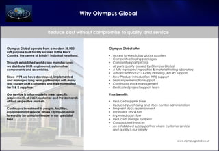 Olympus Global -Multiple Products One Source | PDF
