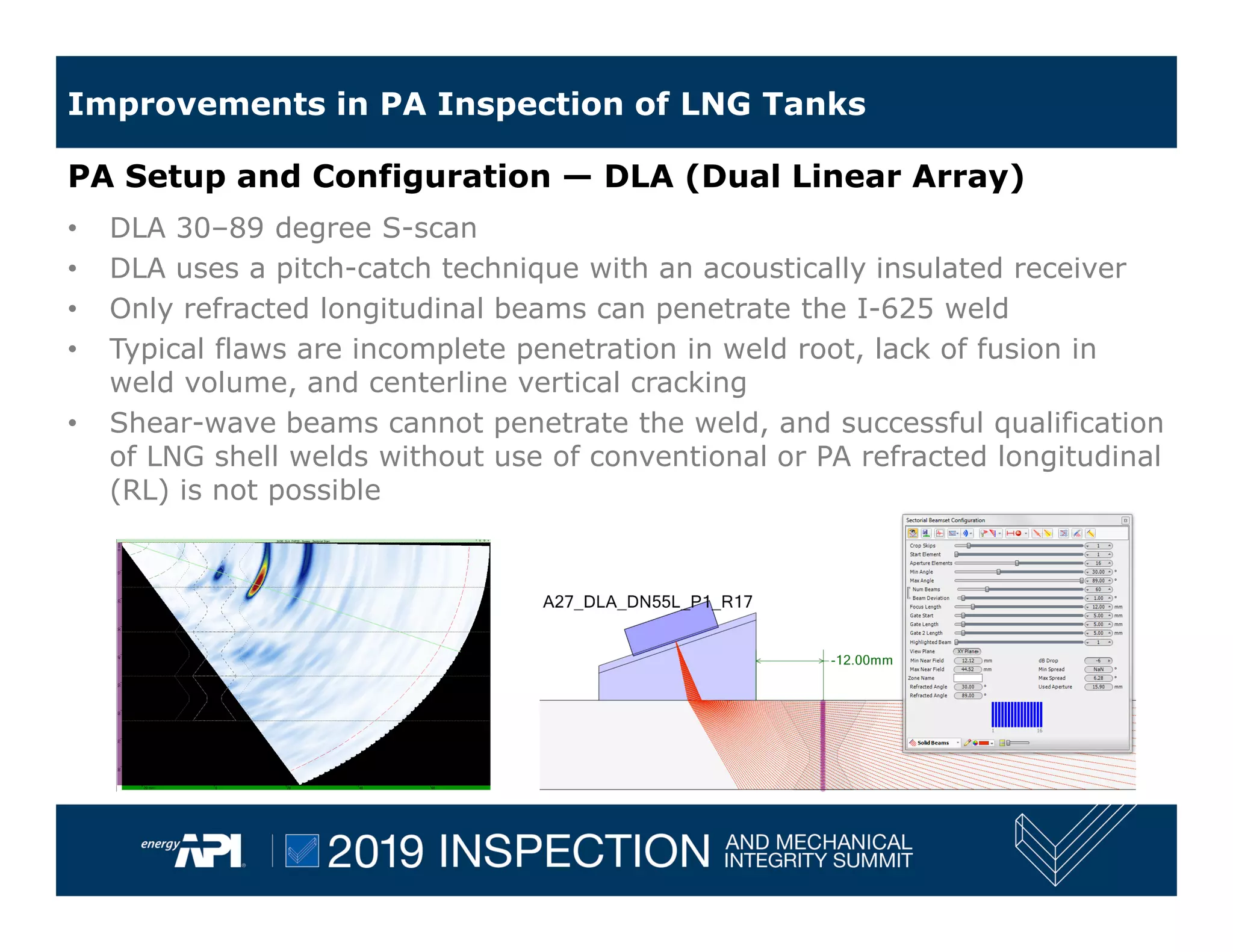 Advances in Phased Array Inspection of API 620 LNG Tanks | PDF
