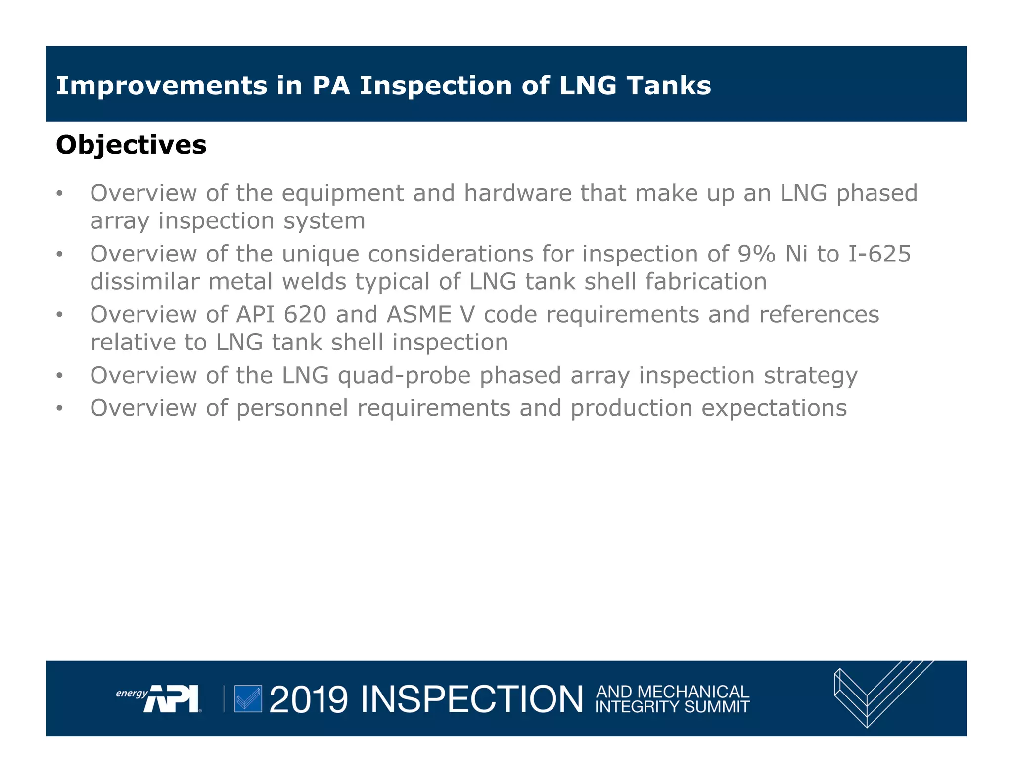 Advances in Phased Array Inspection of API 620 LNG Tanks | PDF