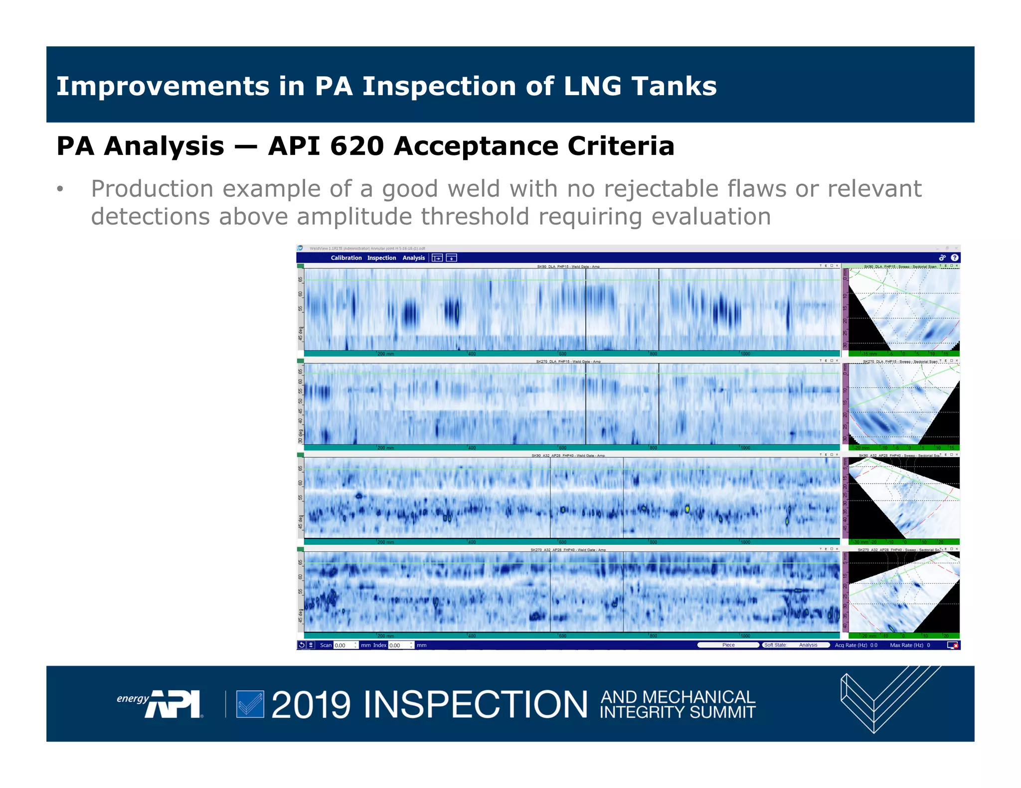 Advances in Phased Array Inspection of API 620 LNG Tanks | PDF