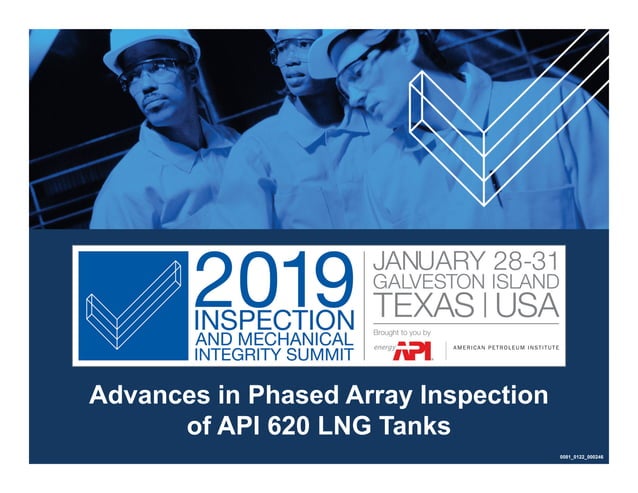 Advances in Phased Array Inspection of API 620 LNG Tanks | PDF