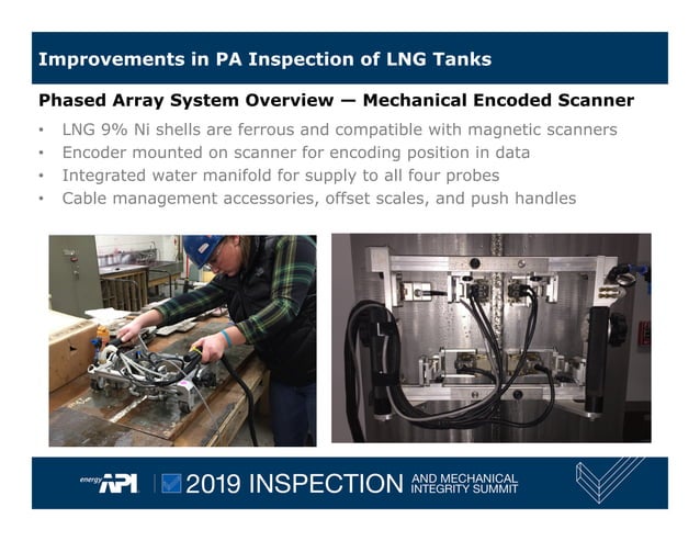 Advances in Phased Array Inspection of API 620 LNG Tanks | PDF