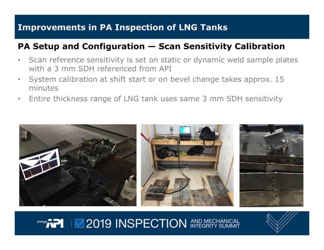 Advances in Phased Array Inspection of API 620 LNG Tanks | PDF