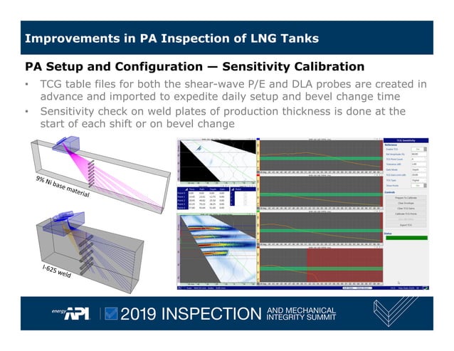 Advances in Phased Array Inspection of API 620 LNG Tanks | PDF