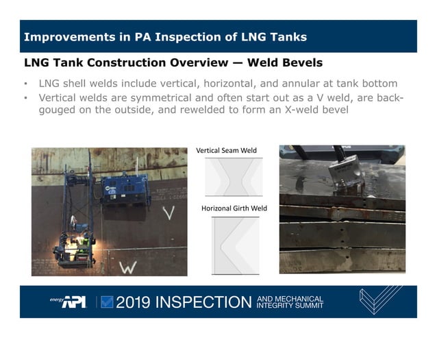 Advances in Phased Array Inspection of API 620 LNG Tanks | PDF