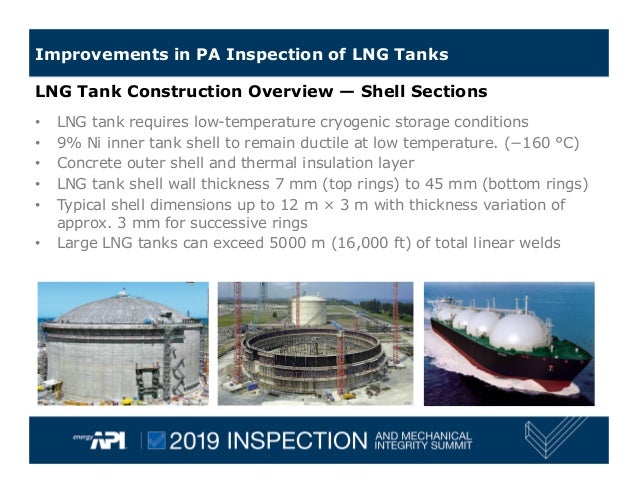 Advances in Phased Array Inspection of API 620 LNG Tanks