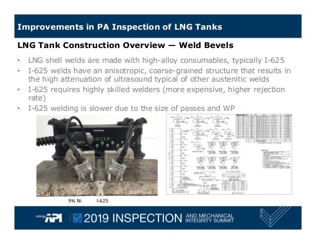 Advances in Phased Array Inspection of API 620 LNG Tanks