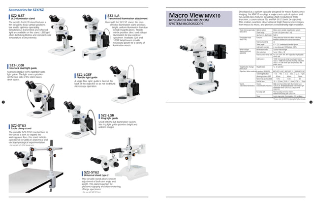 Olympus microscopes | PDF | Photography | Arts and Crafts