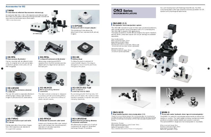 Olympus microscopes