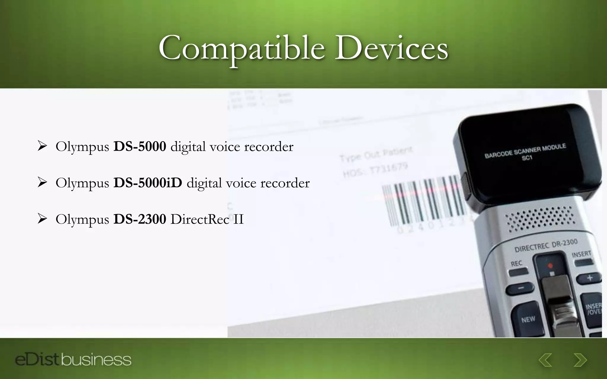 Olympus Sc 1 Barcode Scanner | PPT