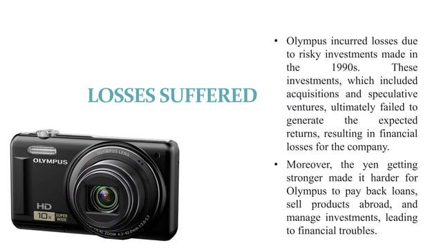OLYMPUS SCANDAL, 2011.pptx business ethics | PPTX | Large Business ...