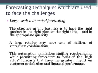 Retail Forecasting | PPTX