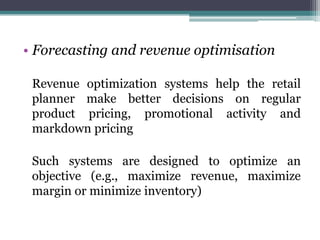 Retail Forecasting | PPTX